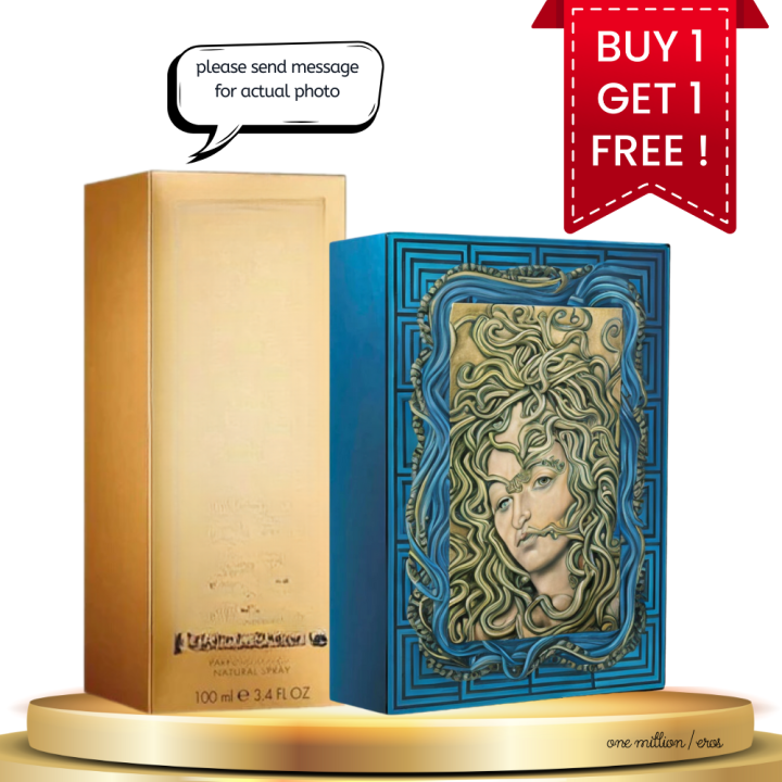 Men's Perfume Blue and Gold Box Perfume for Men Aromatic Scents 100ml ...