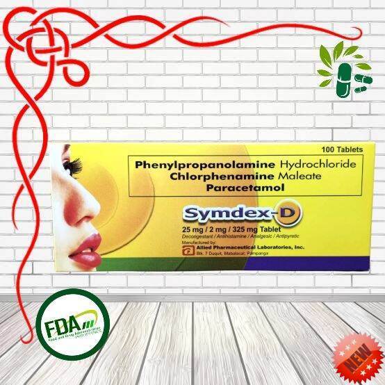 SYMDEX - D 100 Tablets | Lazada PH