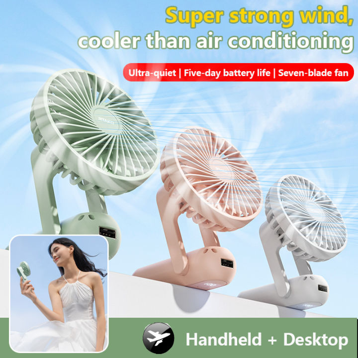 Student Portable Mini Usb Folding Desktop Fan Silent Mini Portable Fan ...