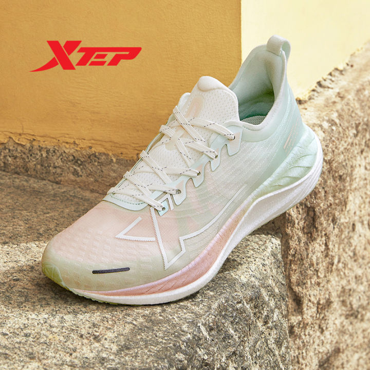 Xtep Women's 2000 KM Running Shoes New Comfortable Breathable Fashion ...
