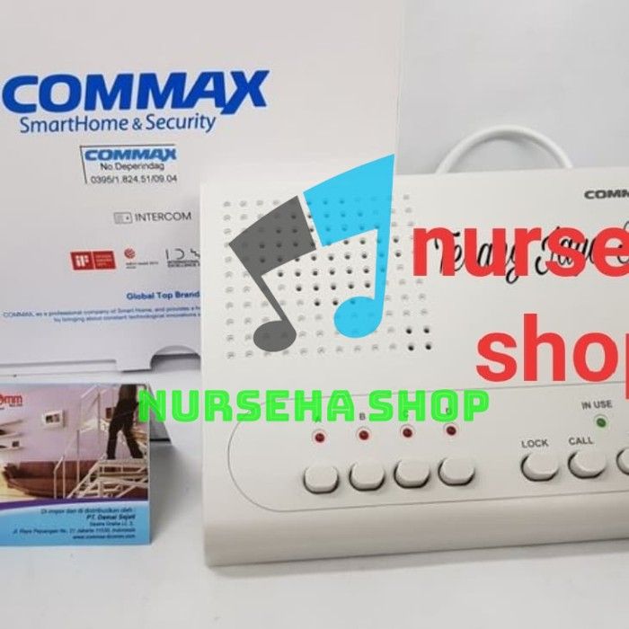 Intercom Commax wireless WI 4C 2 unit wireless original garansi resmi | Lazada Indonesia