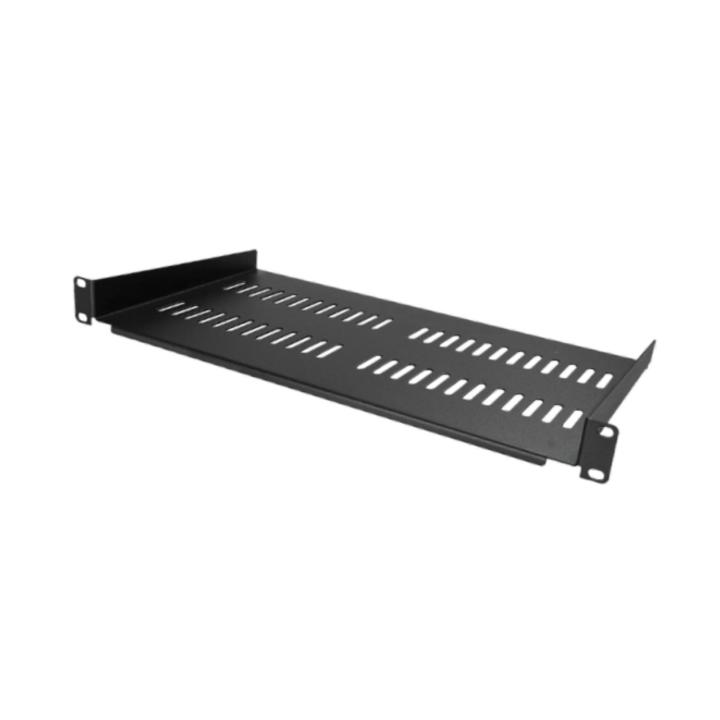 Pecine 1U Rack Shelf for 19" Network Cabinet 44 lbs/20 kg Server Case ...