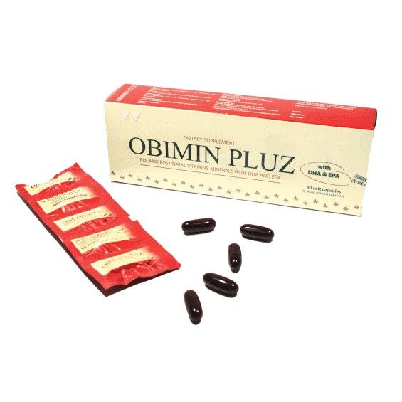 Obimin Plain Capsule Pluz x 30s | Lazada