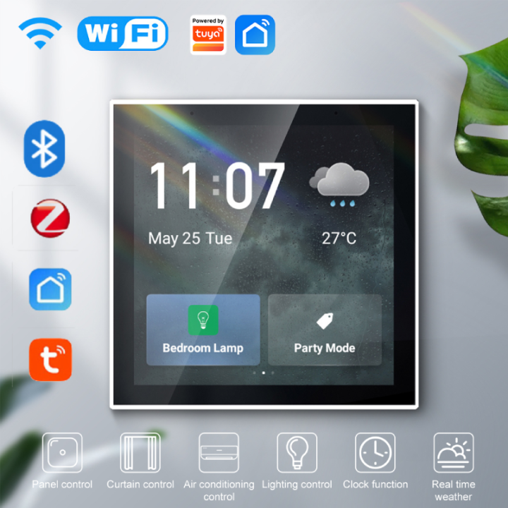 E Life Smart Store Multi-functional Tuya Smart Scene Wall EU Switch ...