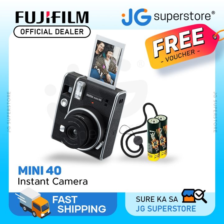 FUJIFILM Instax Mini 40 Classic Mini and Retro Instant Camera | JG ...