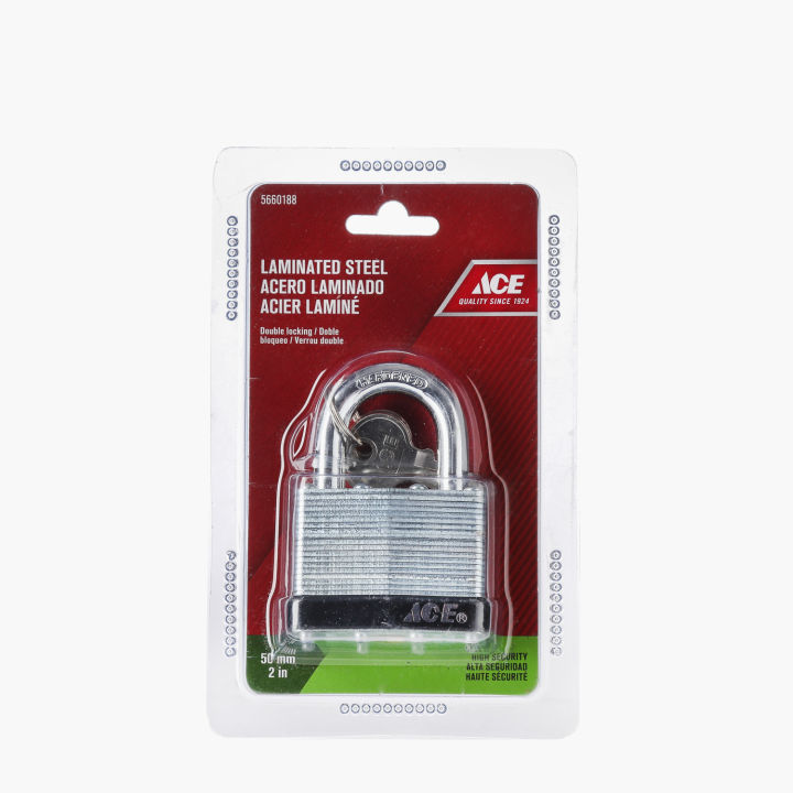 Ace Hardware Laminated Steel Padlock 50mm | Lazada PH