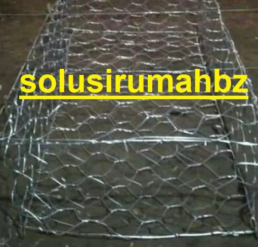 gabion kawat galvanis ukuran 2x1x0.5 or 2x1 or 2 x 1 meter pilih ...