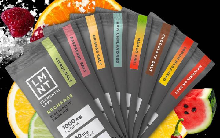LMNT Electrolyte Drink Mix 6 Pack Zero Sugar Hydration from USA (No ...