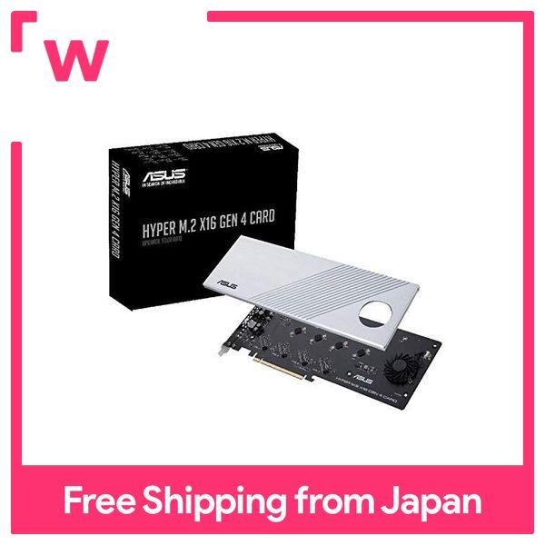 ASUS to support up to four PCIE 4.0 M.2 drive expansion card HYPER M.2 ...