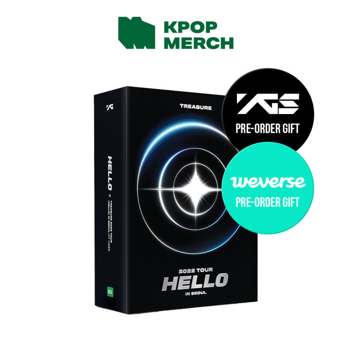 [ +YG Select/ Weverse ] TREASURE - 2022 TOUR [ HELLO ] IN SEOUL KIT VIDEO | Lazada.co.th