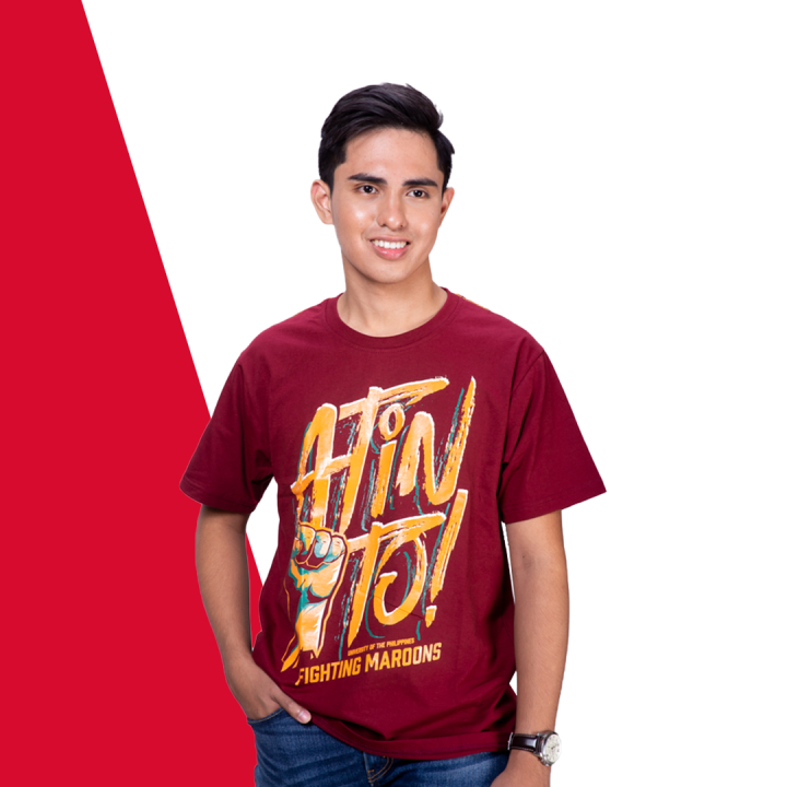 UPBEAT-Men's-University of the Philippines-Atin 'to shirt | Lazada PH
