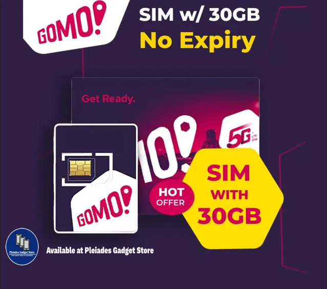 GOMO SIM 30GB No Expiry | Lazada PH