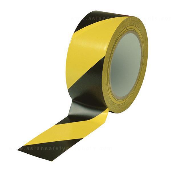 Floor Tape 48mm x 30m For Safety and Hazard Warning Tape Yellow/Black ...