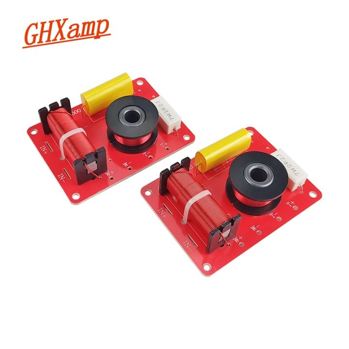 2 WAY Crossover Audio Treble Bass 2 Units Crossover Surround Bookshelf Speakers Filter Frequency ...