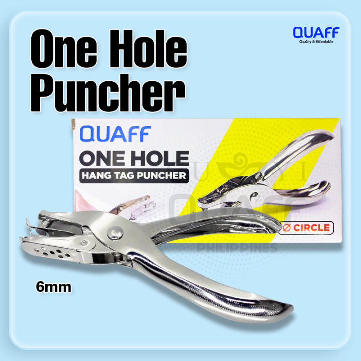 QUAFF ONE HOLE HANG TAG PUNCHER CIRCLE 3MM & 6MM | Lazada PH