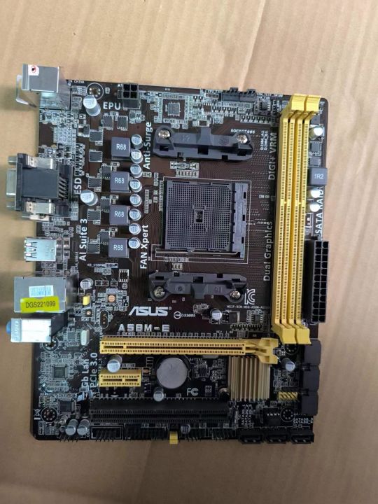 ASUS A58 Motherboard A58M-E A58M-K FM2 Used Mainboard Socket FM2+ FM2 DDR3 32G MATX A55 A68 A68H ...
