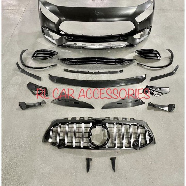 Mercedes Benz w177 A45s A45 AMG front bumper conversion kit sedan ...