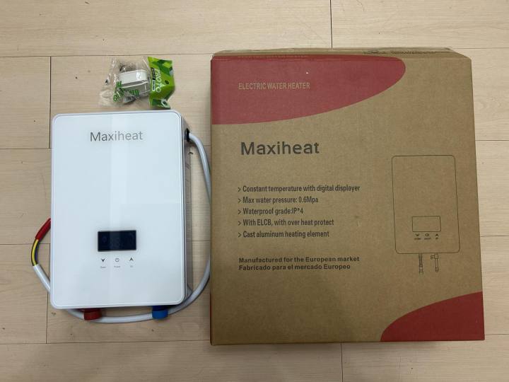 MAXIHEAT (OMEGA) WATER HEATER Instant Electric Shower Hot Water 5.5KW ...