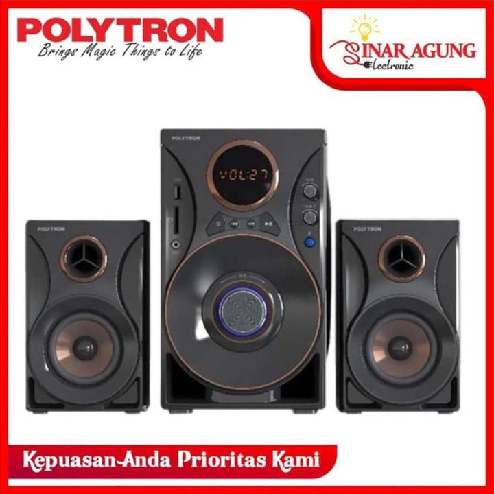 SPEAKER POLYTRON PMA 9310 / PMA9310 (BLUETOOTH / AUX / USB) 100% ORI ...