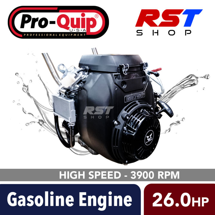 Pro-Quip by ZS Power 26HP 750cc Gasoline Engine Twin Cylinder Electric ...