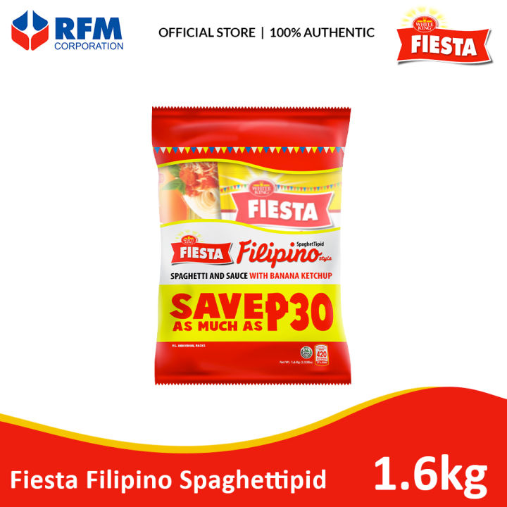 Fiesta Filipino Spaghettipid: Fiesta Spaghetti Pasta 800g + Fiesta ...
