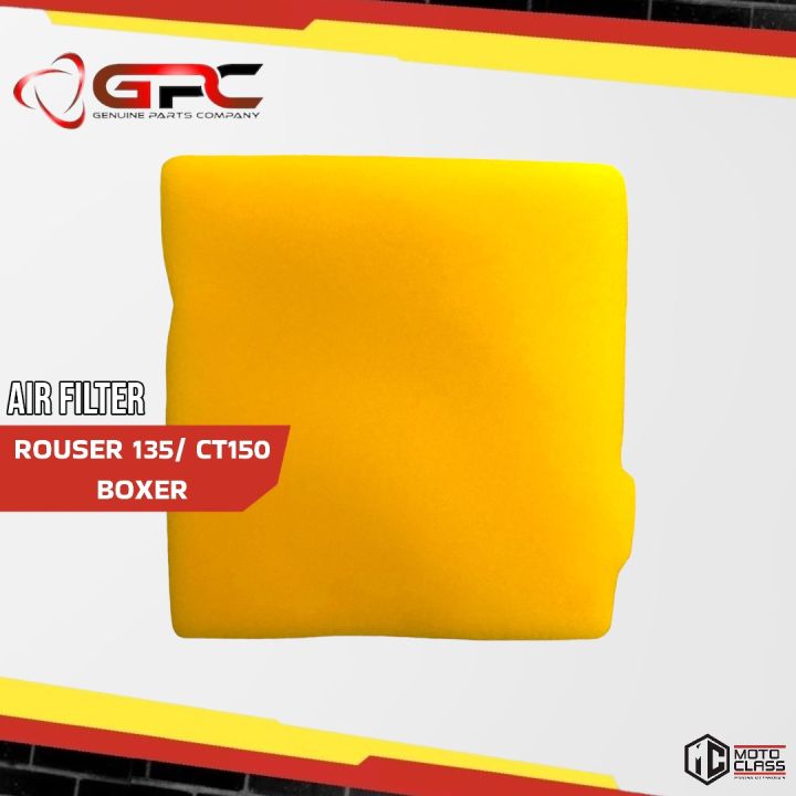 GPC AIR FILTER ELEMENTS ROUSER 135 / CT150 BOXER | Lazada PH