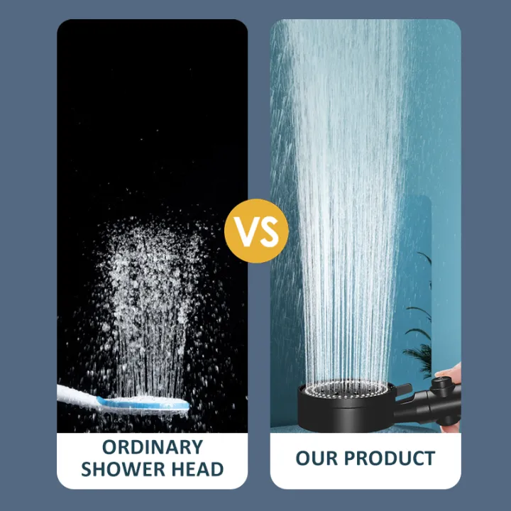 The Upgraded Five-speed Turbocharged Shower Head Shower Set Is Suitable ...