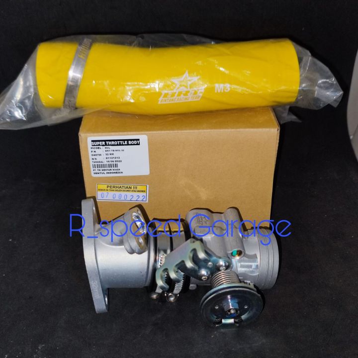 SUPER THROTTLE BODY TB & VELOCITY BRT R15 NVL NVA XABRE NEW VIXION 150 ...