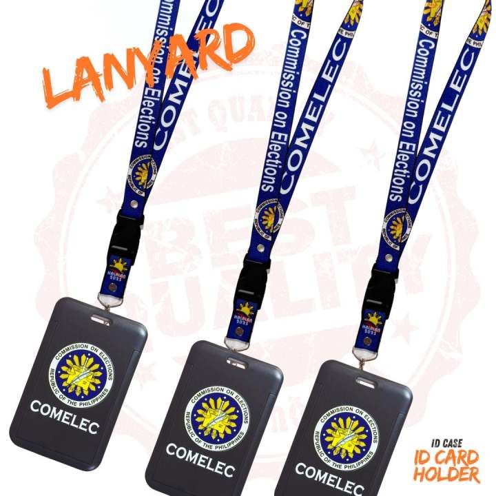 COMELEC Sublimation Lanyard Sling Neck Strap Id Lace | Lazada PH