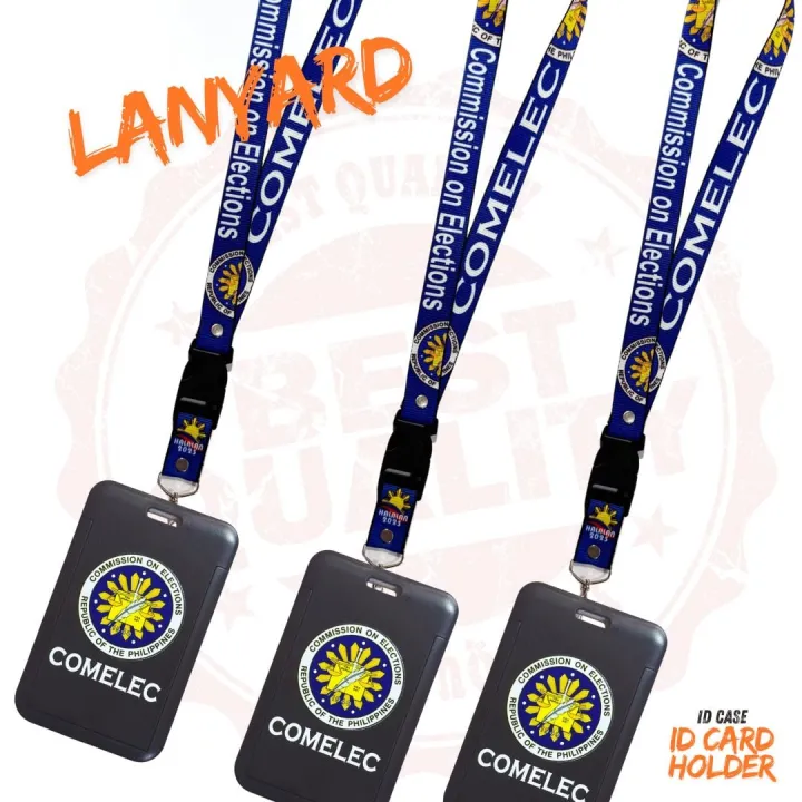 new Election Comelec Office Lanyard Id lace | Lazada PH