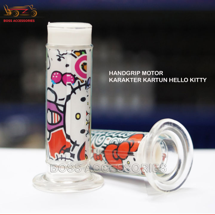 BossAcc - Hand grip Motor Variasi Matic bebek Karakter Kartun Hello ...