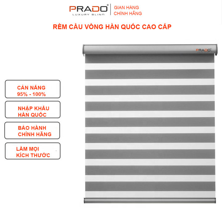 Rèm Cuốn Cầu Vồng Hàn Quốc Loại Cao Cấp PRADO Cản Sáng Tốt 95-100% Che ...