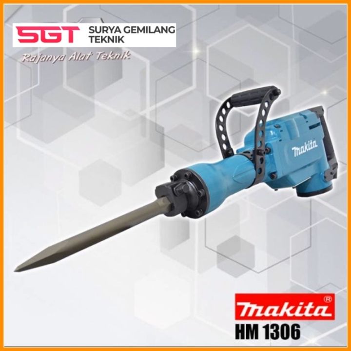 Mesin Bobok Beton Tembok Jack Hammer Makita HM 1306 Original | Lazada Indonesia