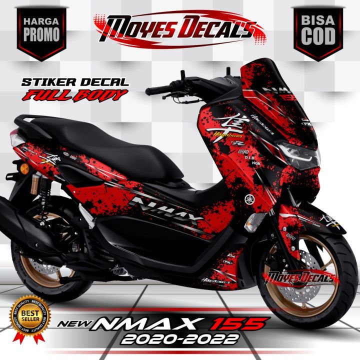 ⭐⭐⭐⭐⭐DECAL NEW NMAX FULL BODY DECAL STIKER VARIASI YAMAHA NEW NMAX 2022 ...