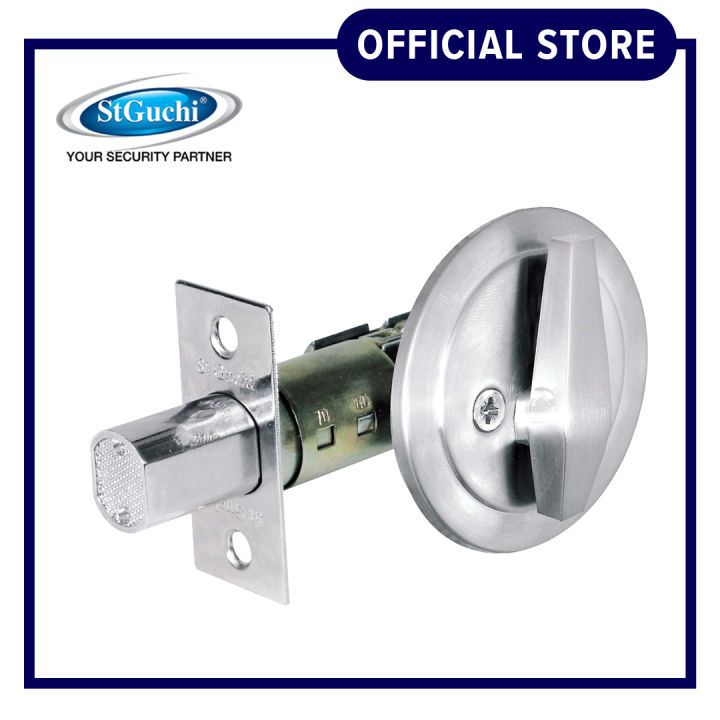 St Guchi Stainless Steel One-Sided Thumbturn Deadbolt Lock SGDB-D264 ...