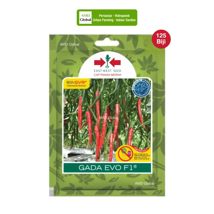 Benih Cabe Merah Besar Gada Evo F1 Cabai Merah Cap Panah Merah Isi 125 ...