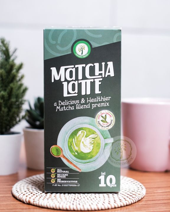 MATCHA LATTE BOX - MATCHA BLEND PREMIX ISI 10 SACHET | Lazada Indonesia