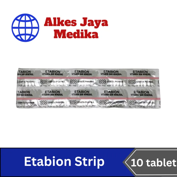 Etabion Strip Isi 10 kapsul - Vitamin dan Mineral | Lazada Indonesia