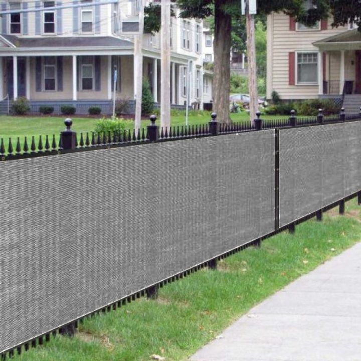 Outdoor Sunshade Sail Net HDPE Garden Buildings Privacy Fence Sun ...