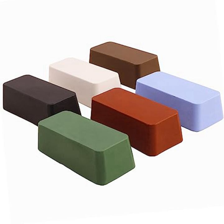 6Piece Metal Polishing Compound Kit 24Oz Buffing Compound Bars Wheels ...