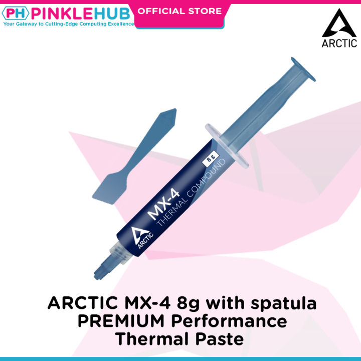 PinkleHub | ARCTIC MX-4 8g with spatula PREMIUM Performance Thermal Paste | Lazada PH