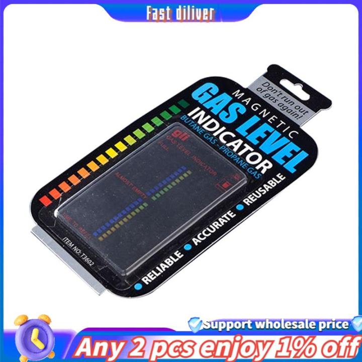 Practical Propane Fuel Gas Test Sticker Gas Meter Card Magnetic Gas ...