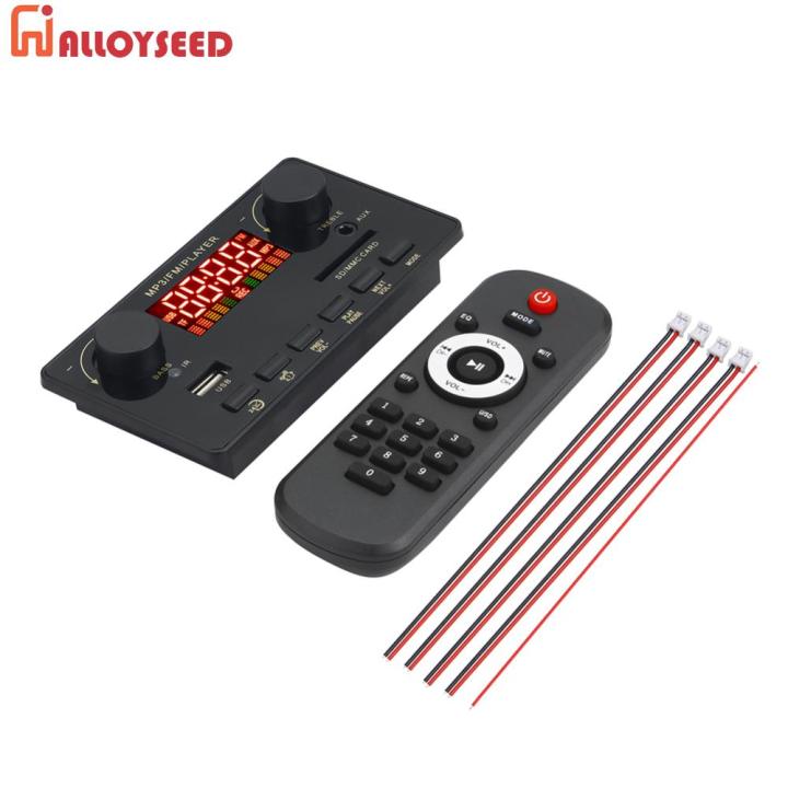 12V Bluetooth-compatible 5.0 Decoding Board Module with Remote Control ...