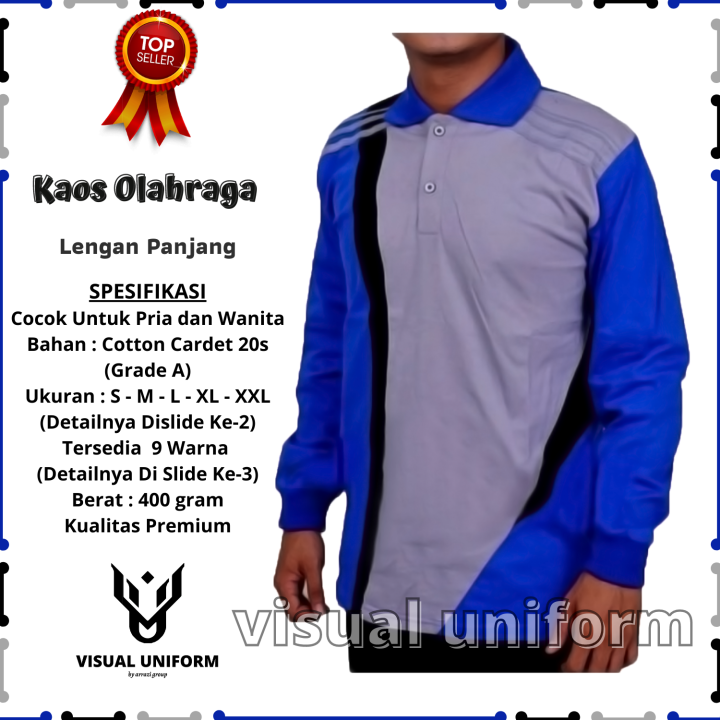 BAJU SERAGAM OLAHRAGA PRIA DAN WANITA LENGAN PANJANG / KAOS SERAGAM ... BAJU SERAGAM OLAHRAGA PRIA DAN WANITA LENGAN PANJANG / KAOS SERAGAM ...