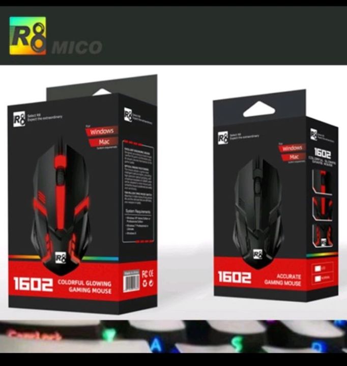 R8 RAINBOW RGB GAMING MOUSE | Lazada PH