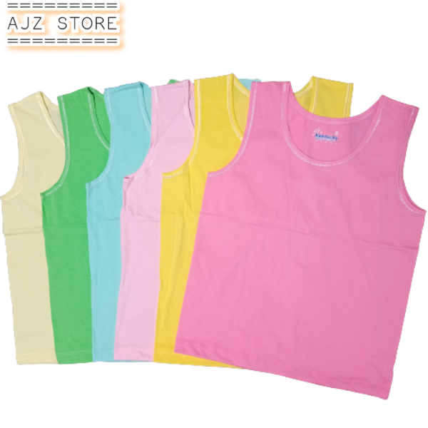 KENTUCKY SANDO FOR KIDS GIRL(SABRINA) COTTON (6 PCS) | Lazada PH