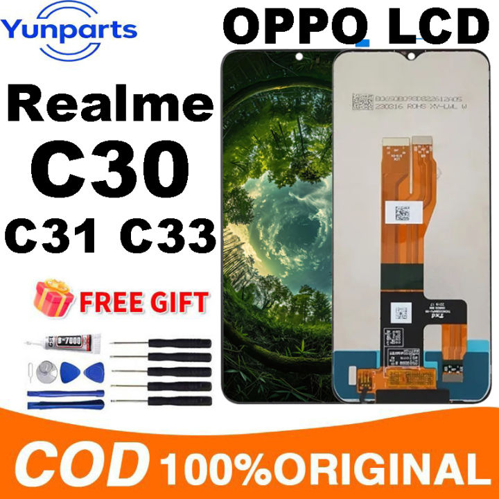 For OPPO Realme C30 Realme C31 Realme C33 Phone LCD Original Display ...
