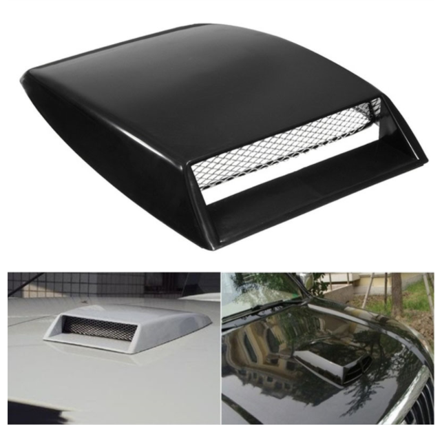 Universal Car Bonnet Air flow / Airflow / Side Air Scoop Air Vent ...