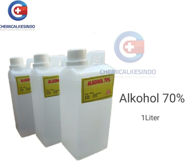 Alkohol 70 % 1 liter / Alkohol 1 liter 70% / Alkohol 70 Persen 1000ml ...