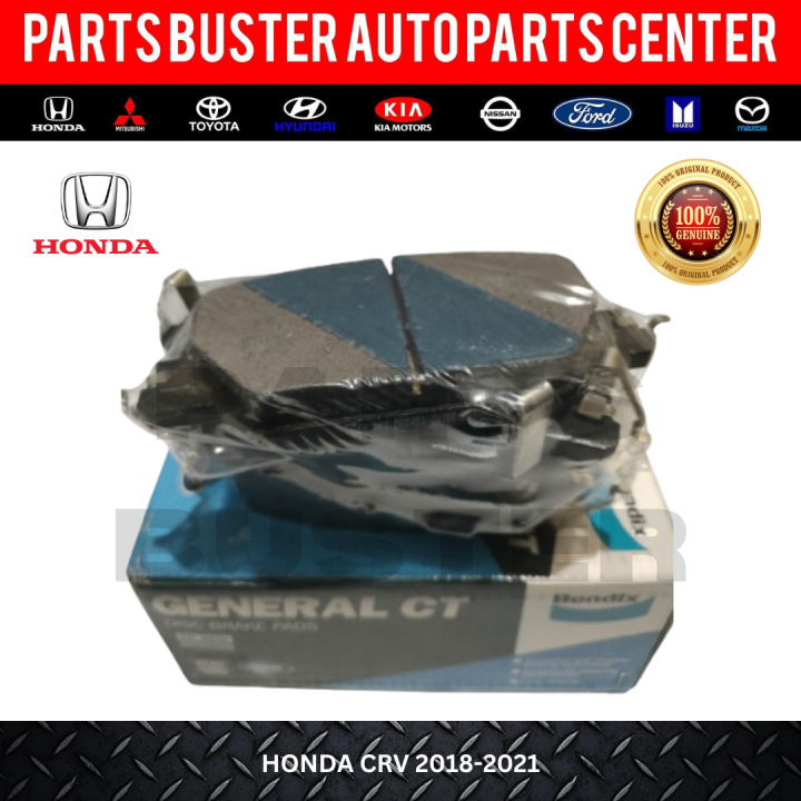 Genuine Bendix Brake Pad (REAR) for HONDA CRV 2018-2021 (DB-2450 ...